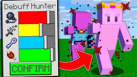 Minecraft Manhunt But I Can Debuff My Hunters Youtube