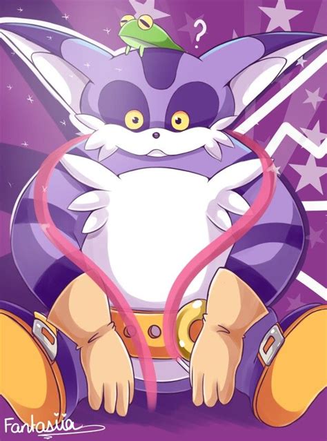 Big And Froggy Big The Cat Sonic Big Art