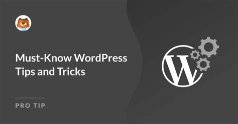 20 Wordpress Tips Tricks And Hacks To Manage Your Website