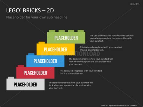 LEGO Bricks PowerPoint Templates PresentationLoad