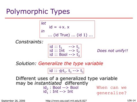 Ppt Type Inference In Programming Languages Powerpoint Presentation