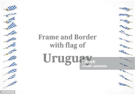 프레임과 우루과이의 국기와 국경입니다 3 차원 일러스트 레이 션 0명에 대한 스톡 사진 및 기타 이미지 0명 공란 교육 Istock