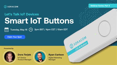Smart Iot Buttons Webinar Soracom Uk