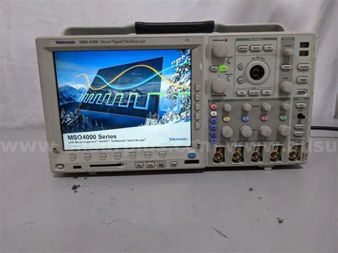 Tektronix Mso4104 Oscilloscope 1ghz 5 Gs S Allsurplus