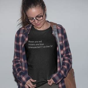 Funny Programmer Tshirt Unexpected On Line Coding Meme Programming Humour Clothing Etsy UK