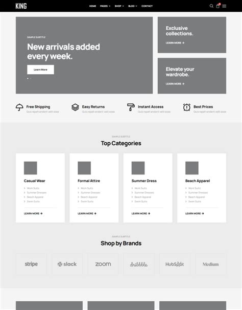 Elementor Woocommerce Homepage Templates For Your Store