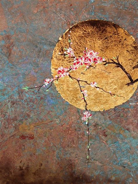 Nihonga Traditional Japanese Art By Kazuko Shiihashi