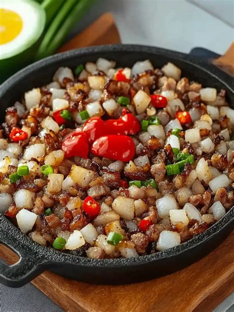 Ultimate Crispy Pork Sisig A Delicious Filipino Comfort Dish