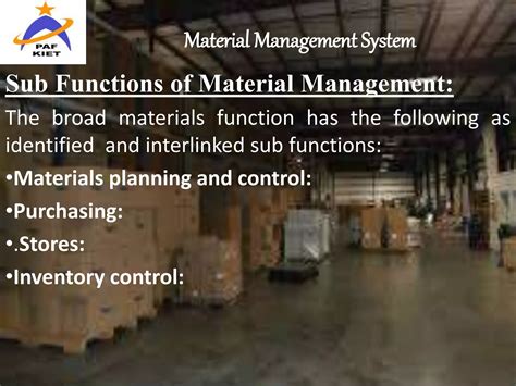 Material Management System Ppsx