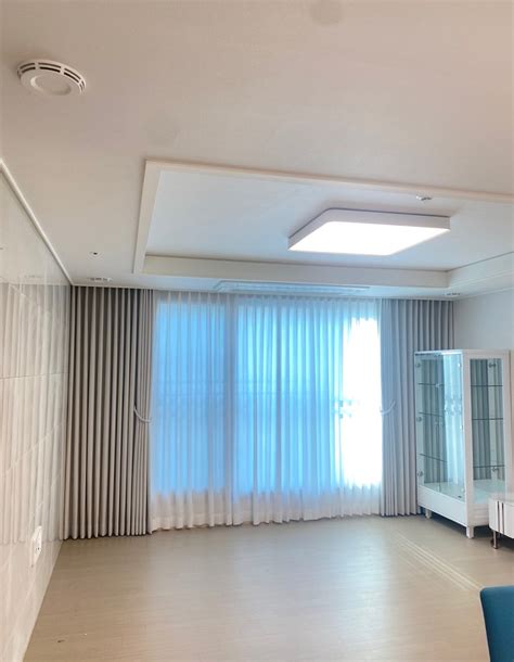 세종 반곡동 수루배마을6단지 이중 형상기억 커튼 호텔분위기 암막콤비 블라인드 설치 추천 네이버 블로그