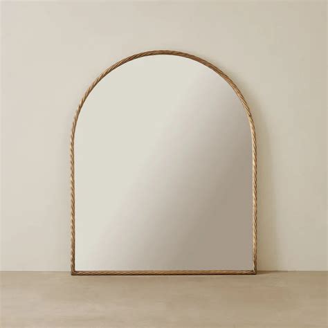 Millaray Ii Antique Gold Arch Mirror 120 Cm