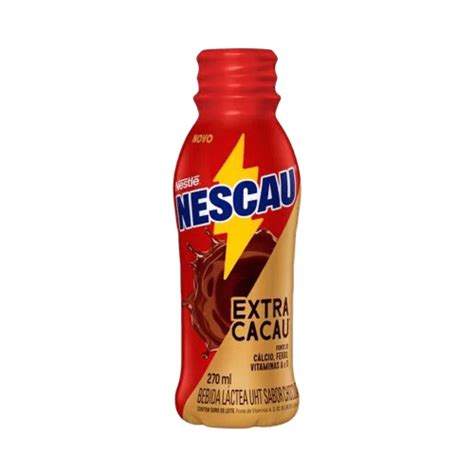 Bebida Lactea Uht Nescau Extra Cacau 270ml Redemix