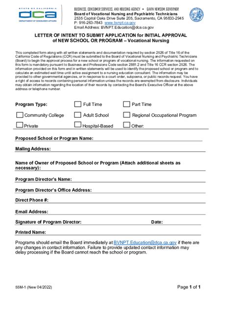 Fillable Online Program Approval Process Forms Program Approval