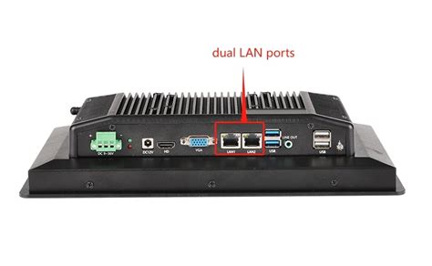News Industrial PCs Industrial Panel Pc Dual LAN Ports