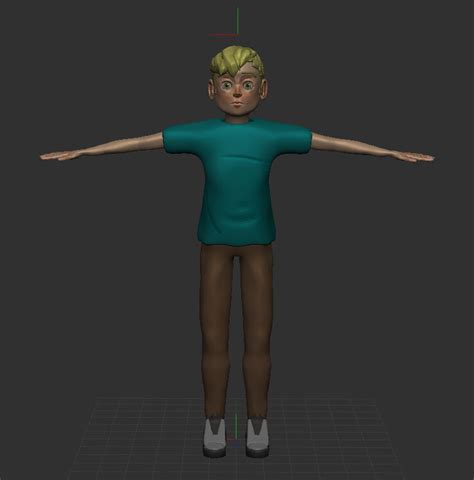 Artstation 3d Boy Model