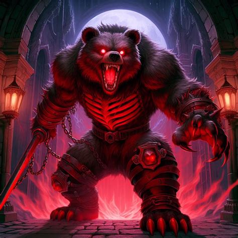 Werebear By Dark Psyco On Deviantart