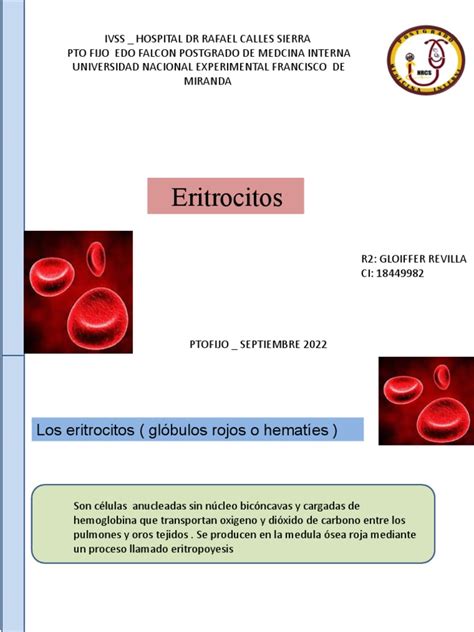 Eritrocitos En Hematologia Descargar Gratis Pdf Glóbulo Rojo
