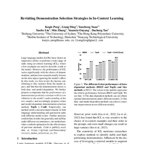 Revisiting Demonstration Selection Strategies In In Context Learning