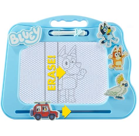 Bluey Travel Magnetic Scribbler På Lager Billig