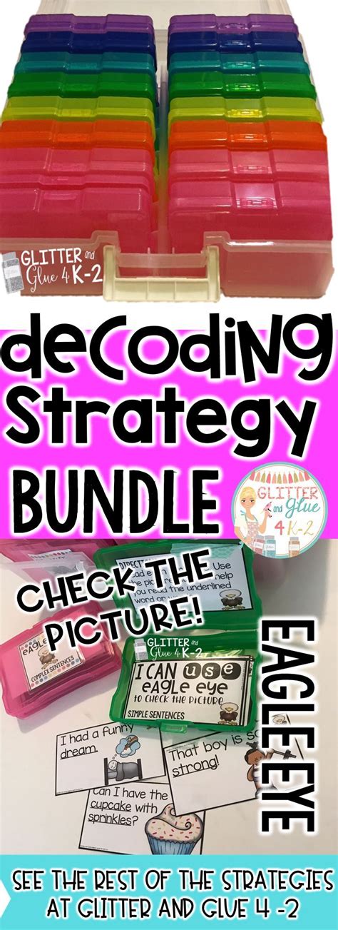 This Decoding Strategy Bundle Is A Great Way To Start Off Your Guided Reading Time Or You Can This Decoding Strategy Bundle Is A Great Way To Start Off Your Guided Reading Time Or You Can