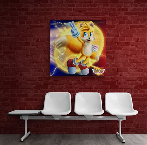 Movie Tails Tails The Fox Sonic Art Sega Art Digital Art Canvas Prints