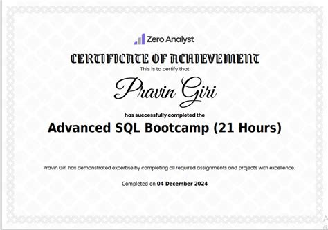 postgresql sql databasemanagement certification learning… pravin giri