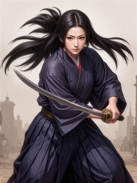 信長の野望 FLUX SAMURAI女子 e FLUX LORA Tensor Art