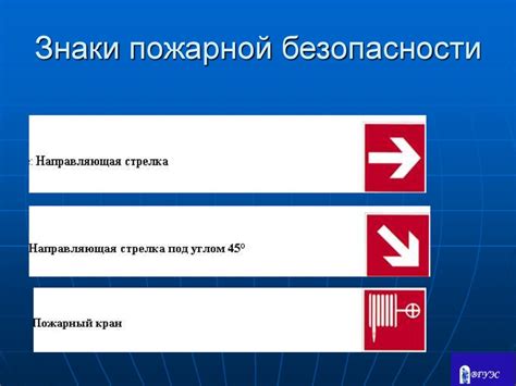 Пожарная безопасность в зданиях и сооружениях. Эвакуации людей в случае ...