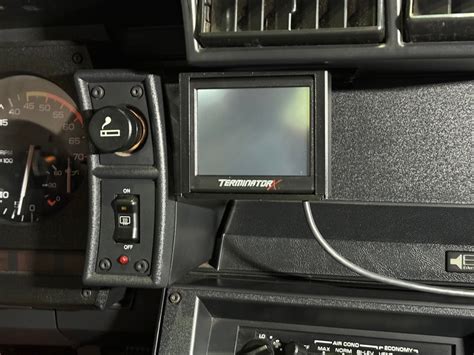 82 89 Camaro Holley 3 5 Handheld Touchscreen Mounting Bracket Etsy