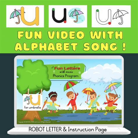 The U Song Letter U Song Story Of Letter U Abc Songs Website That Will