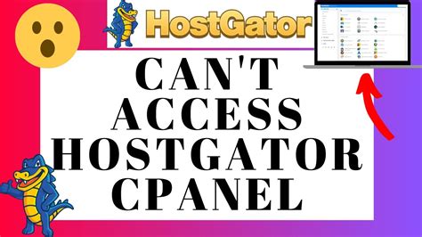 Cant Access Hostgator Cpanel Hostgator Cpanel Login Not Working Youtube