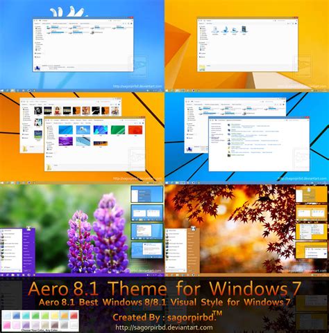 Aero 881 Theme For Win 7 Skin Pack For Windows 11 And 10