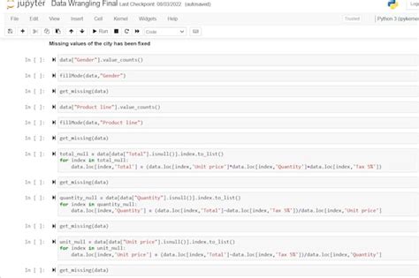 Do Python Data Cleaning And Wrangling Using Jupyter Notebook By Zeeshanmustafa5 Fiverr