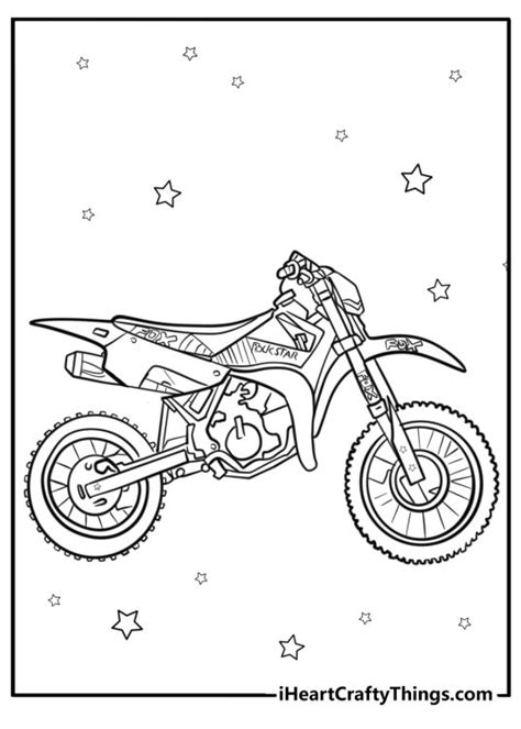 30 New Dirt Bike Coloring Pages 100 Free To Print