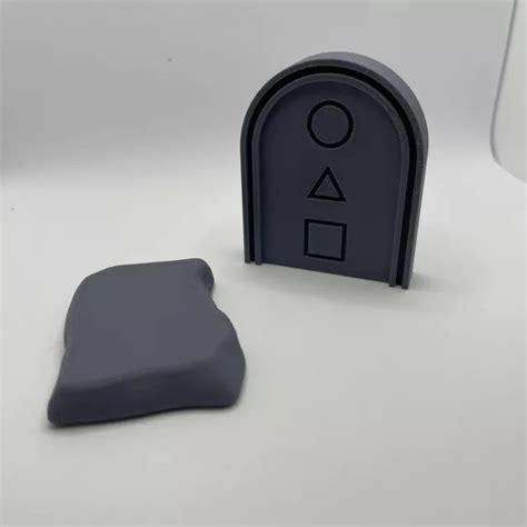 SQUID GAME Flying Stone Game Tombstone Rock D Printed Challenge Game PicClick UK