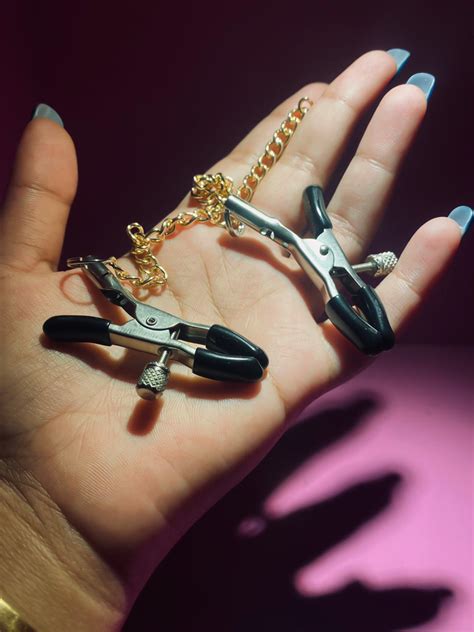 Gold Nipple Clamp Midnightdivas ️com