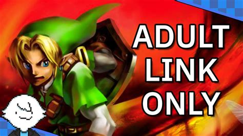 Can You Beat The Legend Of Zelda Ocarina Of Time With Only Adult Link