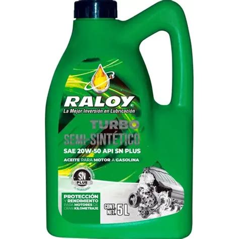 Aceite 15w40 Tecnología Sintética Raloy Api Sp Garrafa 5l Envío Gratis