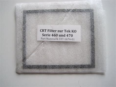 Crt Implosion Filter Zur Tektronix Ko Serie 460 Und 470 Neu Und Originalverpackt In Dietwil