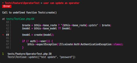 Phpunit Laravel Php Testing Called Undefined Function Stack Overflow