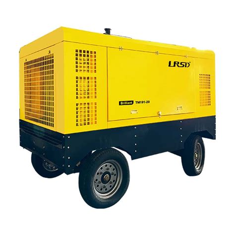 Diesel Driven Portable Screw Air Compressor