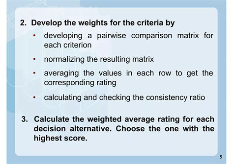 How To Do Ahp Analysis In Excel Pdf