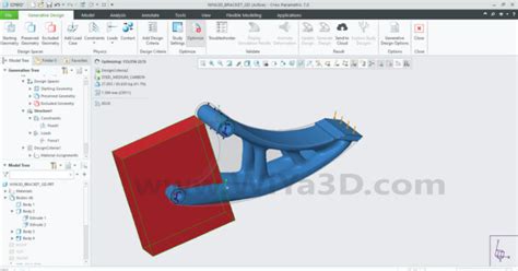 Topology Optimization Generative Design In Ptc Creo