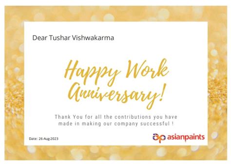 Tushar Vishwakarma On Linkedin Workanniversary Linkedin