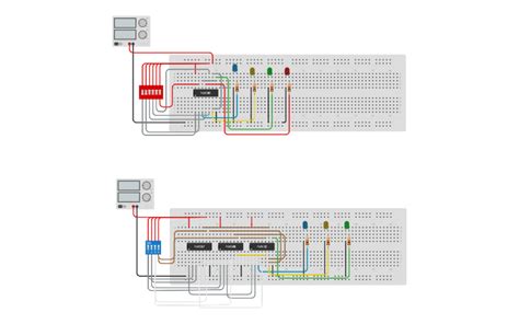 Circuit Design Experiment 4 Xor Gate Tinkercad