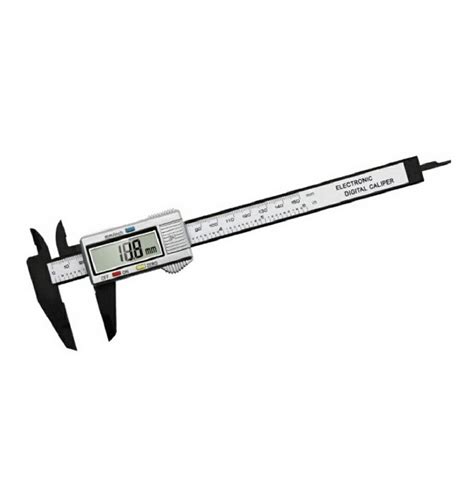 디지털 캘리퍼스 블랙화이트 측정공구 두께재는자 철판두께측정기 티몬