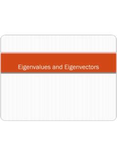 Eigenvalues And Eigenvectors Eigenvalues And Eigenvectors Pdf PDF PRO