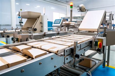 automated packaging machine sorting and packing products reducing