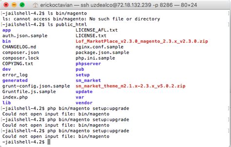 Magento2 Magento 2 Command Line For Php Binmagento Setupupgrade