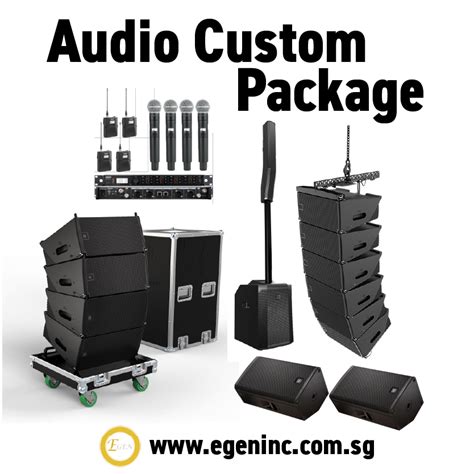 Audio Custom Package E Gen Pte Ltd